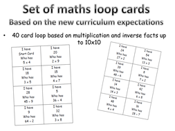 follow me loop cards - new curriculum | Teaching Resources