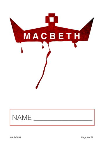 Macbeth Student Workbook | Teaching Resources