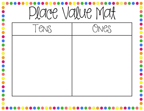 Place Value Mat | Teaching Resources