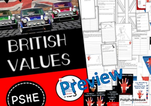 British Values -PSHE Unit of Work (KS2/KS3) by Polly Puddleduck - UK ...