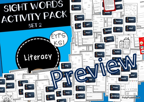 Sight Word Activity Pack (Set 2) | Teaching Resources