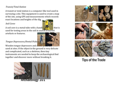 Introducing Archaeology | Teaching Resources