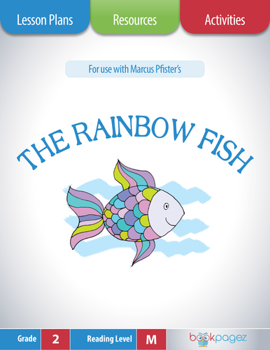 The Rainbow Fish Lesson Plans & Activities Package, Second Grade (CCSS ...