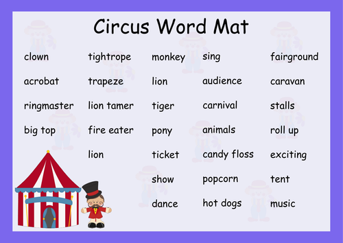 The Circus: Planning, Role Play and Resources. Activities for EYFS ...