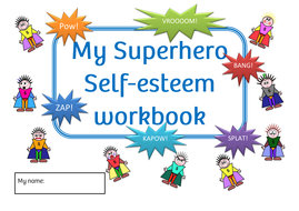 Super hero self esteem workbook | Teaching Resources
