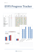 EYFS progress tracker in excel and recording sheets | Teaching Resources