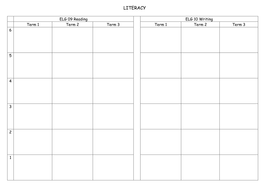 EYFS progress tracker in excel and recording sheets | Teaching Resources