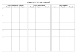 EYFS progress tracker in excel and recording sheets | Teaching Resources