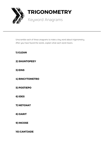 Finding Unknown Sides Using Trigonometry - Complete Lesson | Teaching ...