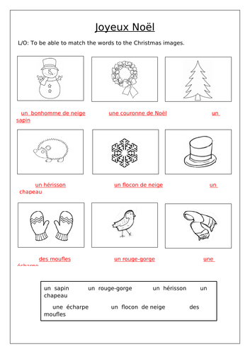 FRENCH - CHRISTMAS - C'est Presque Noël - Comprehension - Worksheets ...