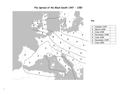 The Black Death 1347 - 1350 | Teaching Resources