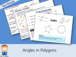 Test-Ready: Angles in Polygons | Teaching Resources