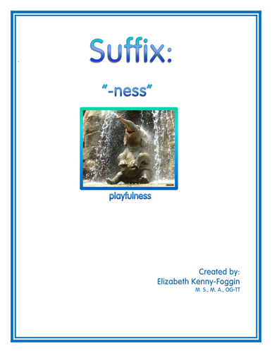 Know the Code: Bundle of Suffixes | Teaching Resources