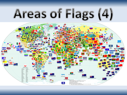 Areas of Flags (with circles) | Teaching Resources