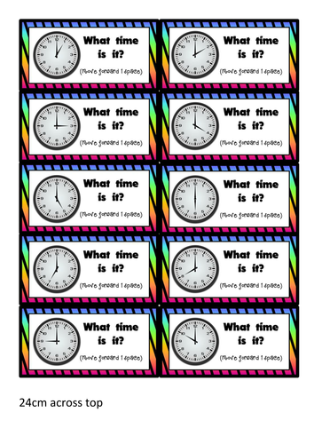 Telling The Time | Teaching Resources