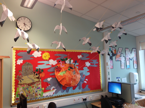 James and the Giant Peach Wall Display (Inspiration) | Teaching Resources