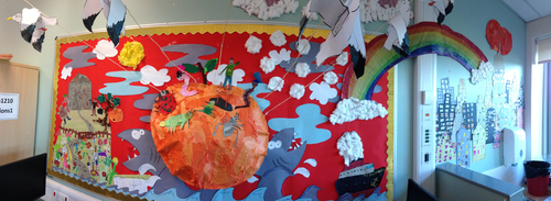 James and the Giant Peach Wall Display (Inspiration) | Teaching Resources
