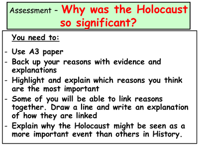 Holocaust resources by dhartley25 - UK Teaching Resources - TES