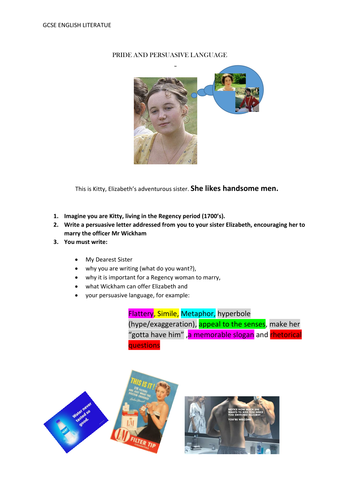 Pride and Persuasive writing - on Pride & Prejudice and Regency Society ...