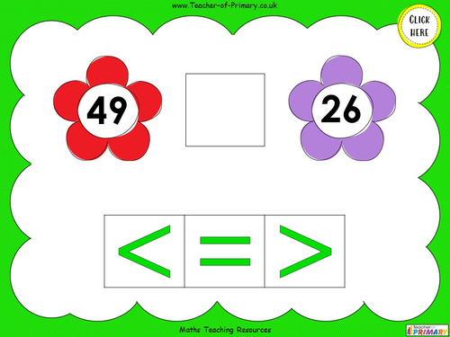 Comparing and Ordering Numbers Up to 100 - Year 2 | Teaching Resources