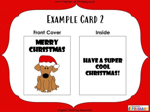 Creating a Christmas Card - Year 3 and 4 | Teaching Resources