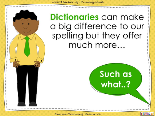 Dictionary Skills - Year 5 and 6 | Teaching Resources
