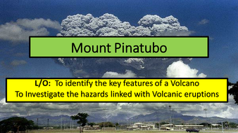 Volcano - Case study - Mt Pinatubo | Teaching Resources