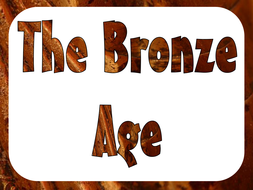 The Stone Age, Bronze Age and Iron Age display pack: Posters headings ...