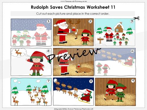 Rudolph Saves Christmas - KS1 | Teaching Resources