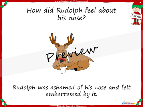 Rudolph Saves Christmas - KS1 | Teaching Resources