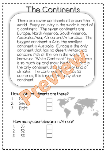 10 New Curriculum KS1 and Lower KS2 English Early Reading Comprehension ...