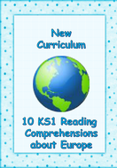 10 New Curriculum KS1 and Lower KS2 English Early Reading Comprehension ...
