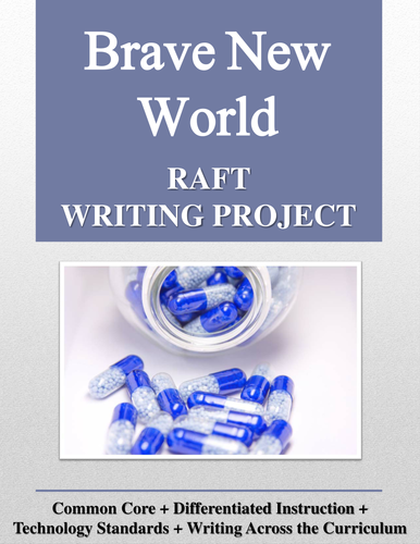 Brave New World RAFT Writing Project + Rubric | Teaching Resources