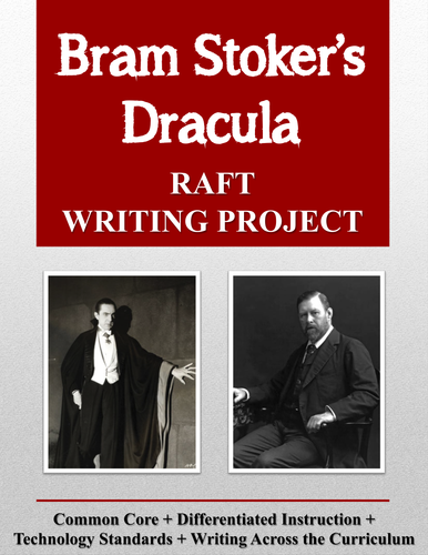Bram Stoker's Dracula RAFT Writing Project + Rubric | Teaching Resources