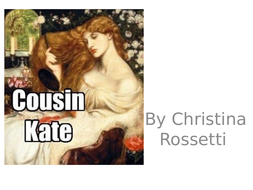 Conflict Poetry - 'Cousin Kate' | Teaching Resources