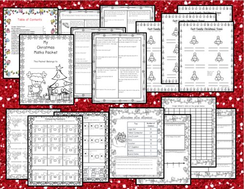 Christmas Maths Pack | Teaching Resources