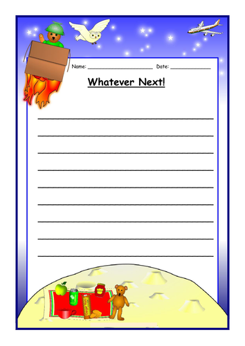 Whatever Next! narrative retell resources by choralsongster - Teaching ...