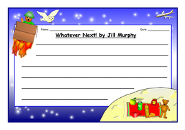 Whatever Next! narrative retell resources | Teaching Resources