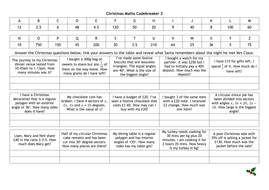Christmas Codebreakers | Teaching Resources