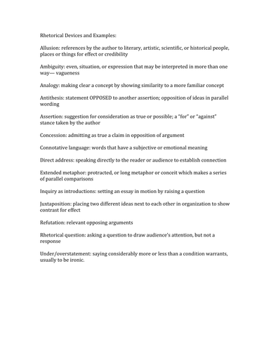 Rhetorical Analysis Unit | Teaching Resources