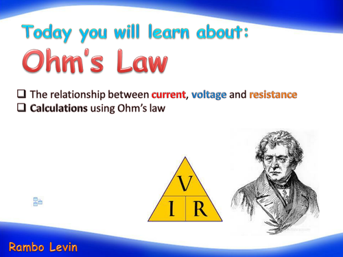 Ohm's Law (Physics) | Teaching Resources
