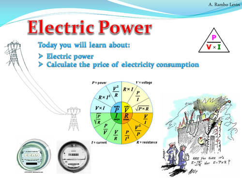Electrical power (Physics) | Teaching Resources