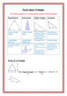 Facts about Triangles | Teaching Resources