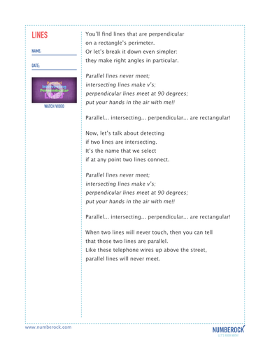 Types of Lines Activities Bundle | Teaching Resources