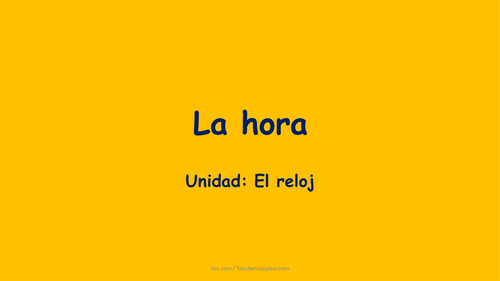 PowerPoint-El reloj: La hora y PowerPoint-El reloj: Los números del 0 ...