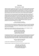 5x essays Jackie Kay's poems Keeping Orchids, Lucozade, Gap Year ...