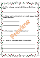 English Christmas History and Traditions Activities(PPT and activities ...