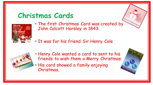 English Christmas History and Traditions Activities(PPT and activities ...