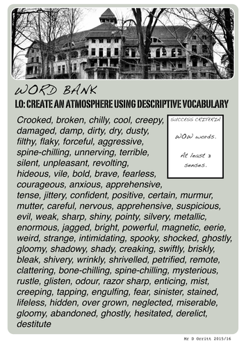 Atmospheric writing and settings KS2 - Presentations, worksheets and ...