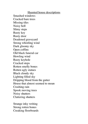 Atmospheric writing and settings KS2 - Presentations, worksheets and ...